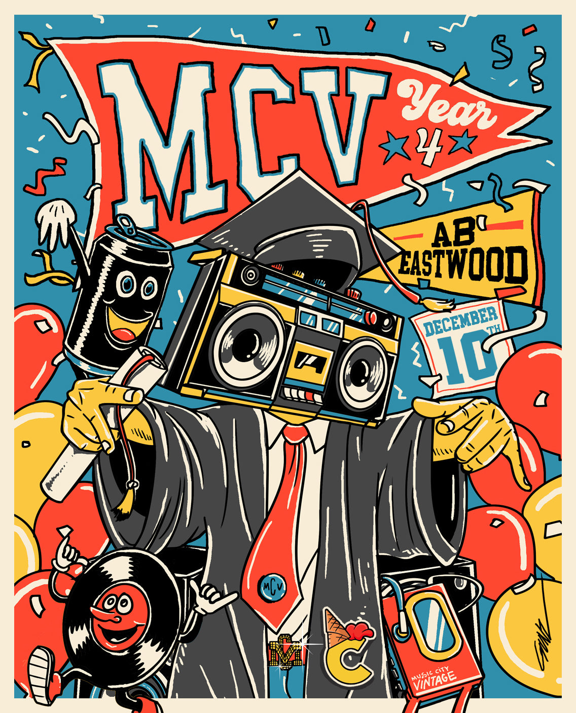MCV 4 Year Anniversary – Music City Vintage